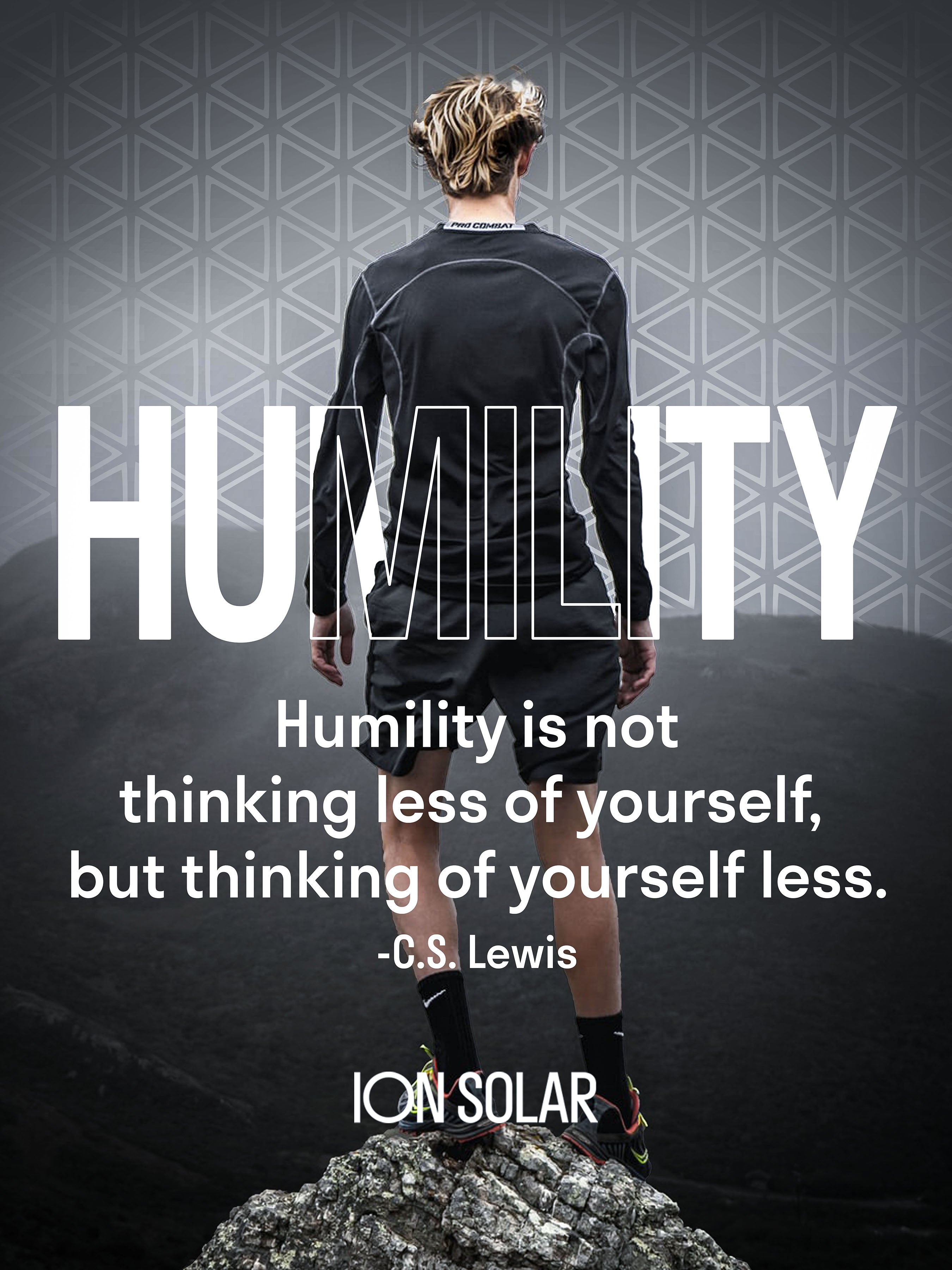 ION - Humility Motivational Poster – Ion Solar Corporate Store