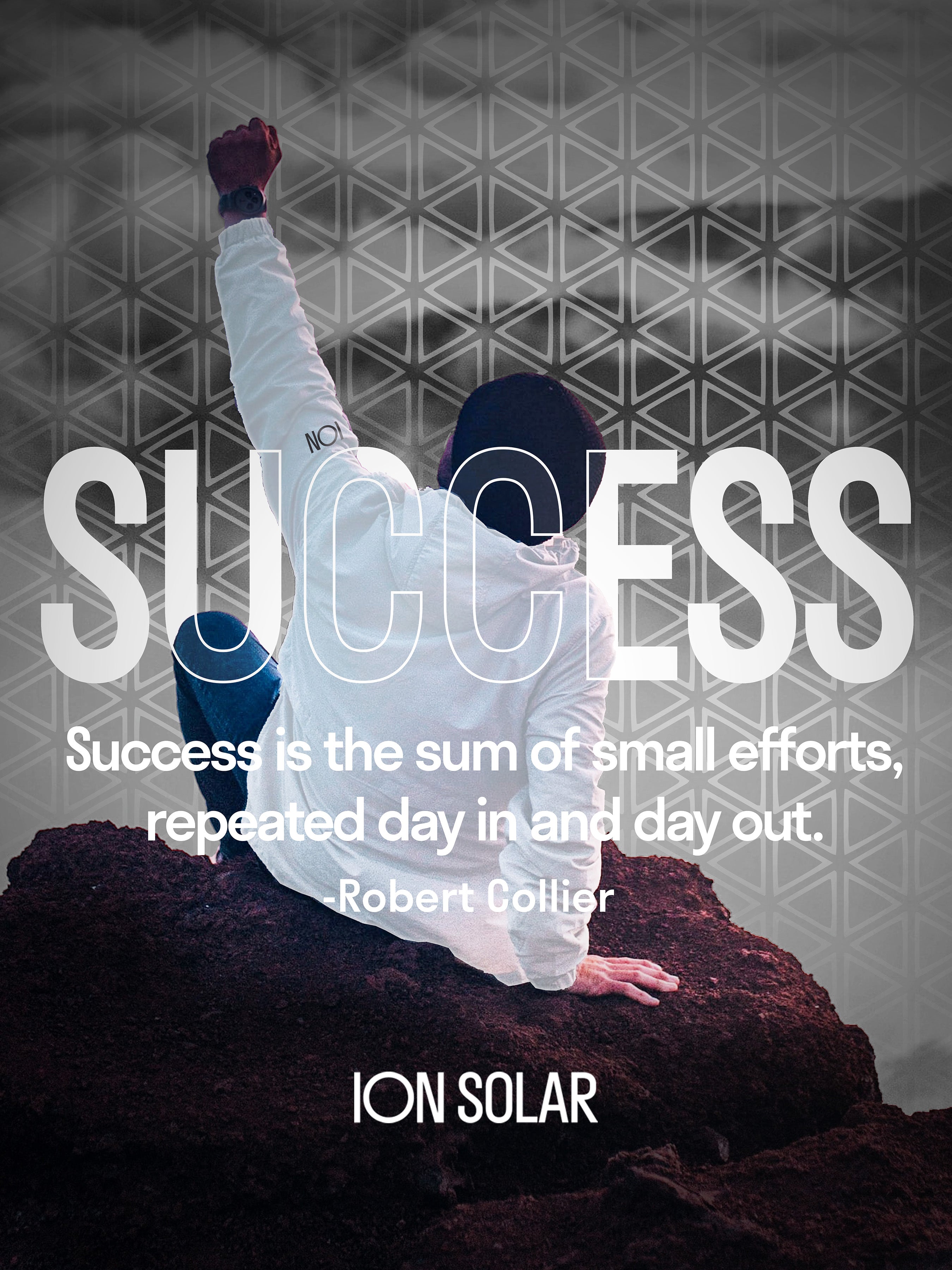 ION - Success Motivational Poster – Ion Solar Corporate Store